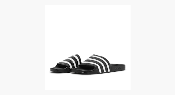 Buy adidas Originals Adilette Classic in black | 280647 | solebox