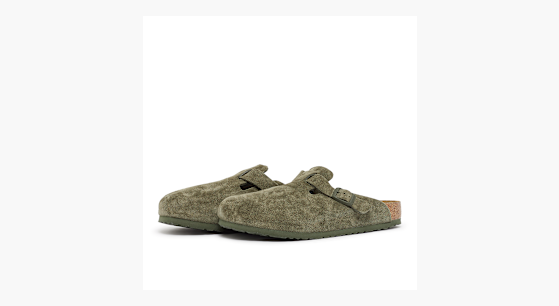Buy Birkenstock Boston VL in green | 1024721 at solebox