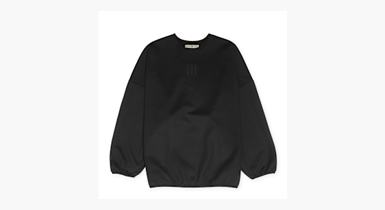 Buy adidas Originals x Fear of God Athletics Suede Fleece Crewneck in ...
