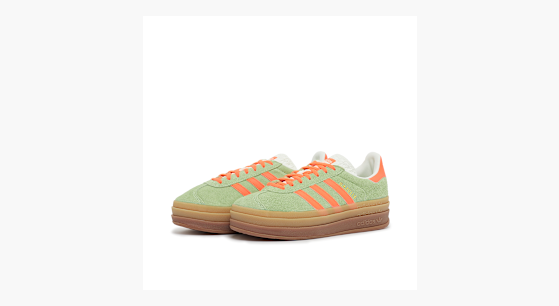 Buy adidas Originals Wmns Gazelle Bold (Plateau) in green | IH7495 at ...