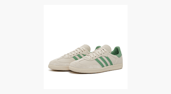 Buy adidas Originals x Humanrace Samba in beige | ID9064 at MBCY