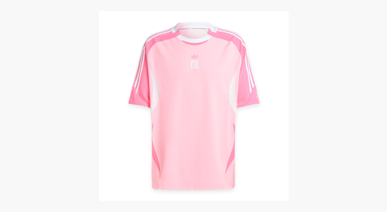 Buy adidas Originals x NTS Radio Teamgeist Kit Jersey in light pink ...