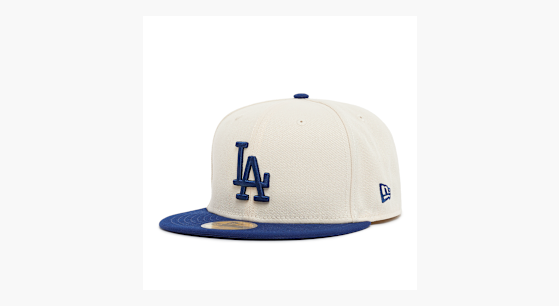 Buy New Era Team Colour 59Fifty® Los Angeles Dodgers in beige ...