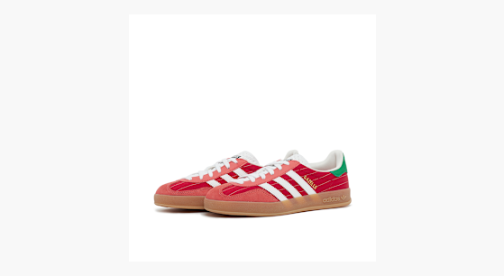 Buy adidas Originals Wmns Gazelle Indoor in red | IF9641 at MBCY
