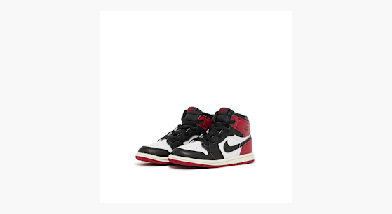Buy Jordan (TD) Jordan 1 Retro High OG "Black Toe Reimagined" in black ...