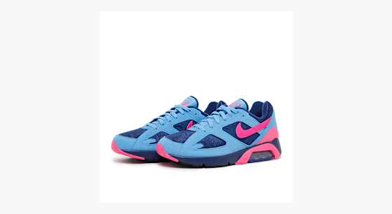Buy Nike Air Max 180 in university blue/hyper pink | HQ1706-401 | solebox