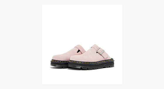 Buy Dr. Martens Wmns Zebzag Mule in light pink | 31937650-070 | solebox