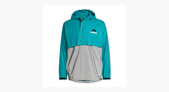 Buy adidas Originals EQT Windbreaker in turquoise | JC8228 at MBCY