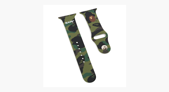 Kaufe A Bathing Ape 1st Camo Apple Watch Band green in Undefined Color ...
