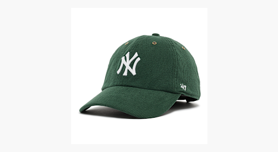 Buy '47 MLB New York Yankees Thin Cord ’47 Clean Up dark green in green ...