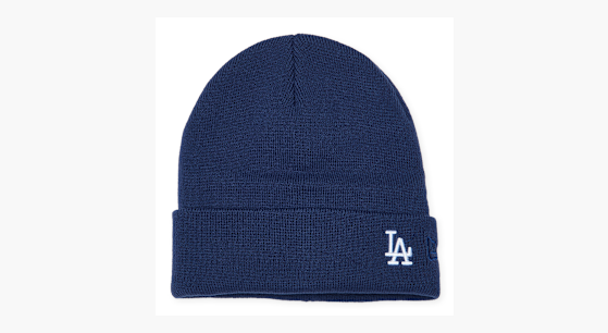 Buy New Era Mini Logo Cuff Beanie Los Angeles Dodgers in blue ...