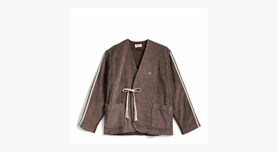 Buy adidas Originals x Clot by Edison Chen Sports Jacket in brown ...