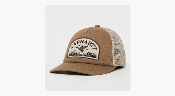 Buy Carhartt WIP Take Off Trucker Cap in brown | I036340-3IO.XX at MBCY