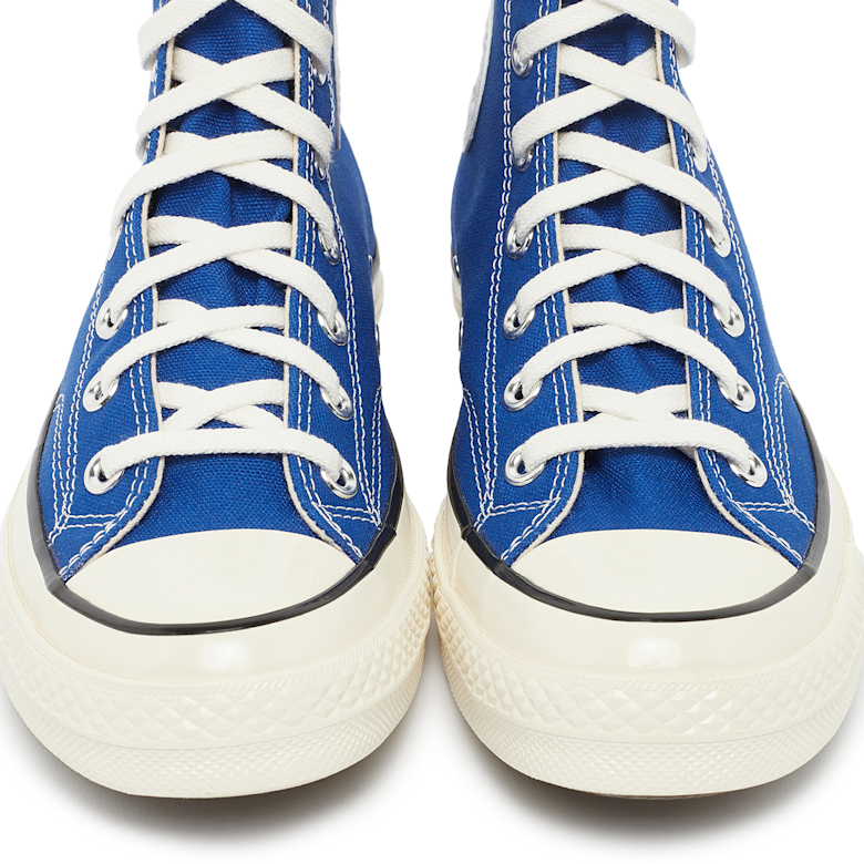 blue sole converse