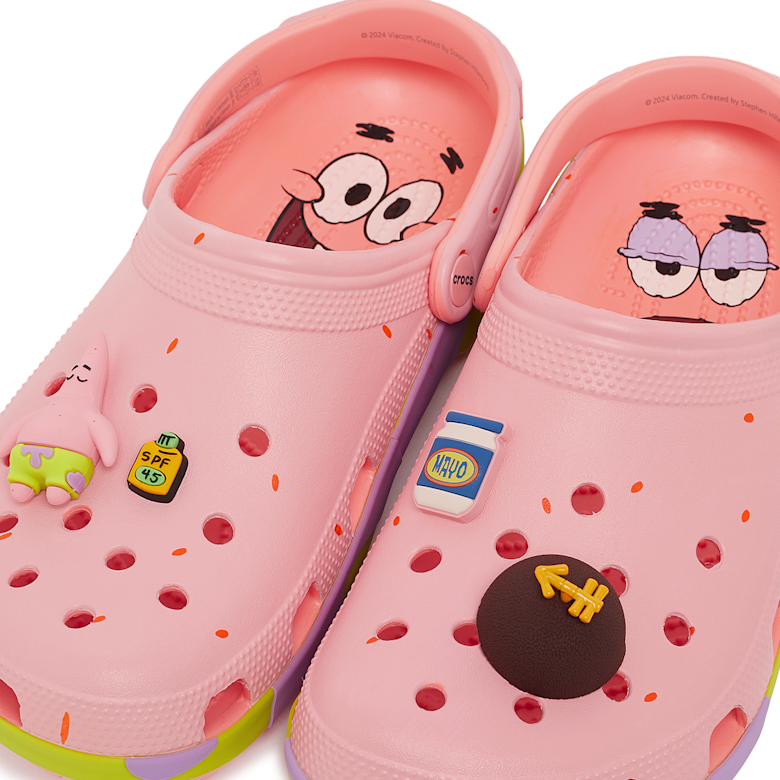 patrick and spongebob crocs