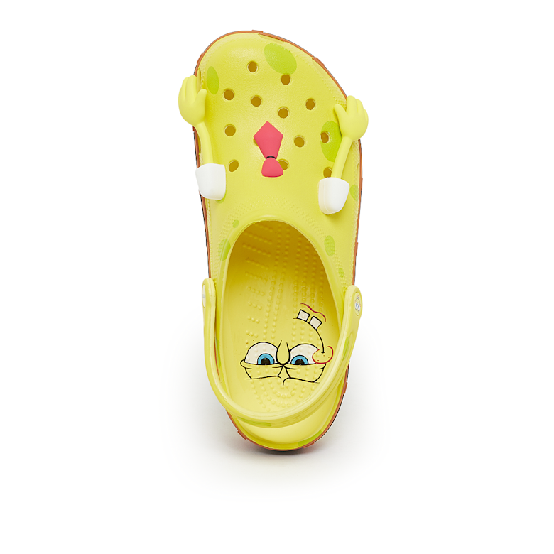 yellow spongebob crocs