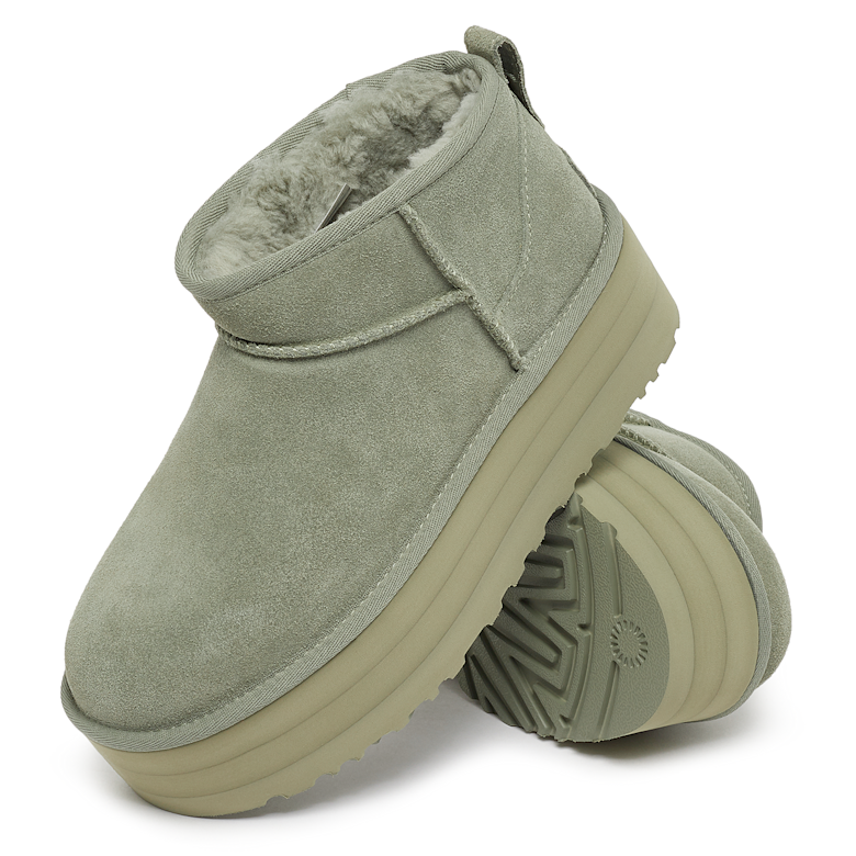 uggs green platform