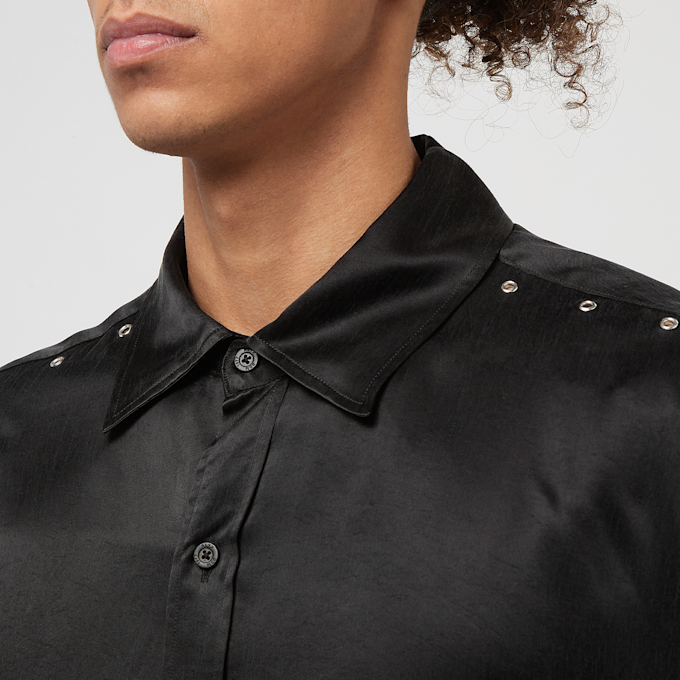 Buy 1017 ALYX 9SM Longsleeve Curpo Shirt with Eyelets in black ...